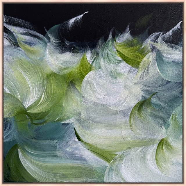 Waves and wild ferns – Chalie MacRae Studio Gallery